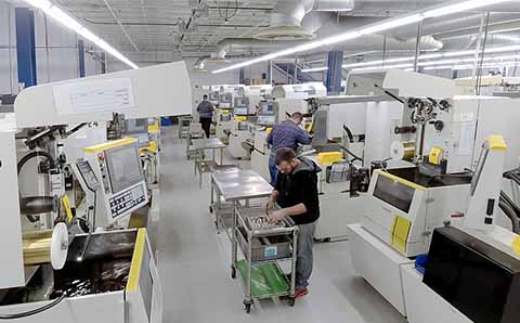 Precision manufacturing of orthopedic implants and instruments