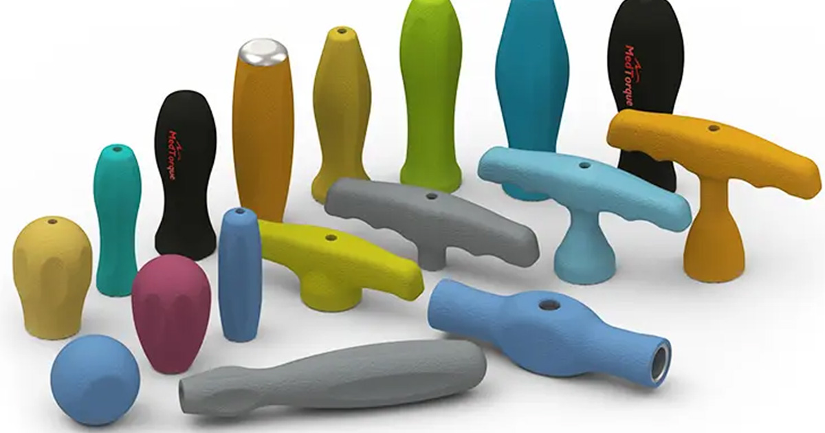 High-performance standard and customized silicone handles
